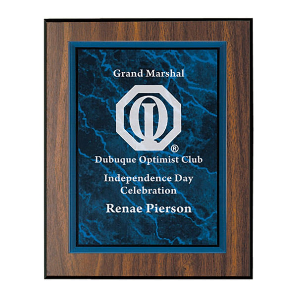 Blue Acrylic Plaque | Engraved – Awards2You