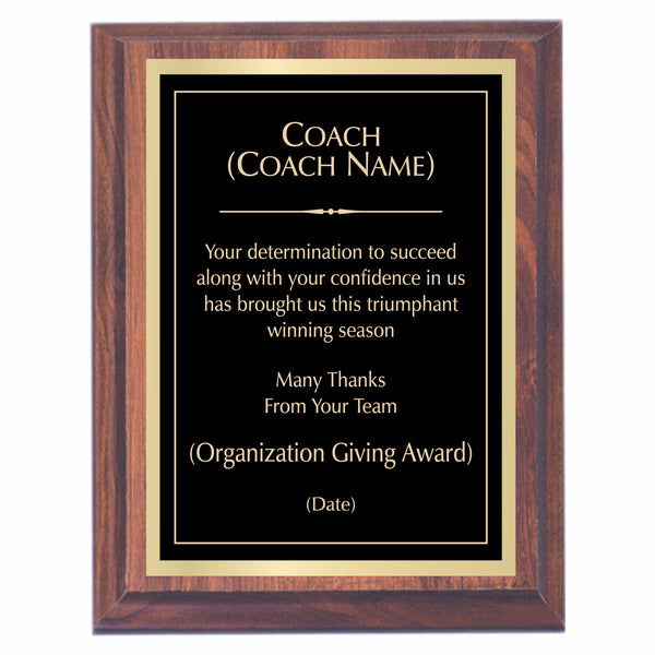 Recognition Plaque Wording Examples Essence Of Leadership Perpetual